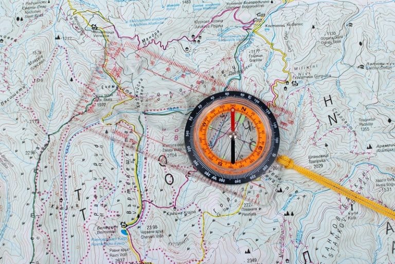How to Use a Compass and Map for Navigation